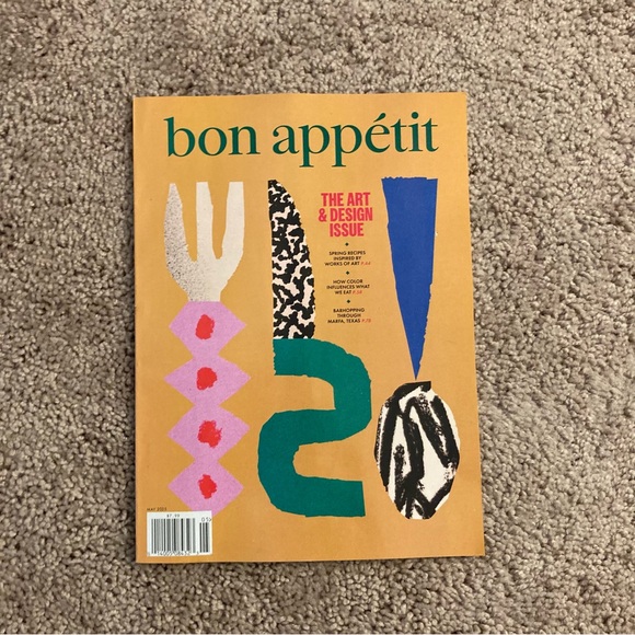 bon appetit | Accents | Bon Appetit Magazine May 225 The Art Design ...
